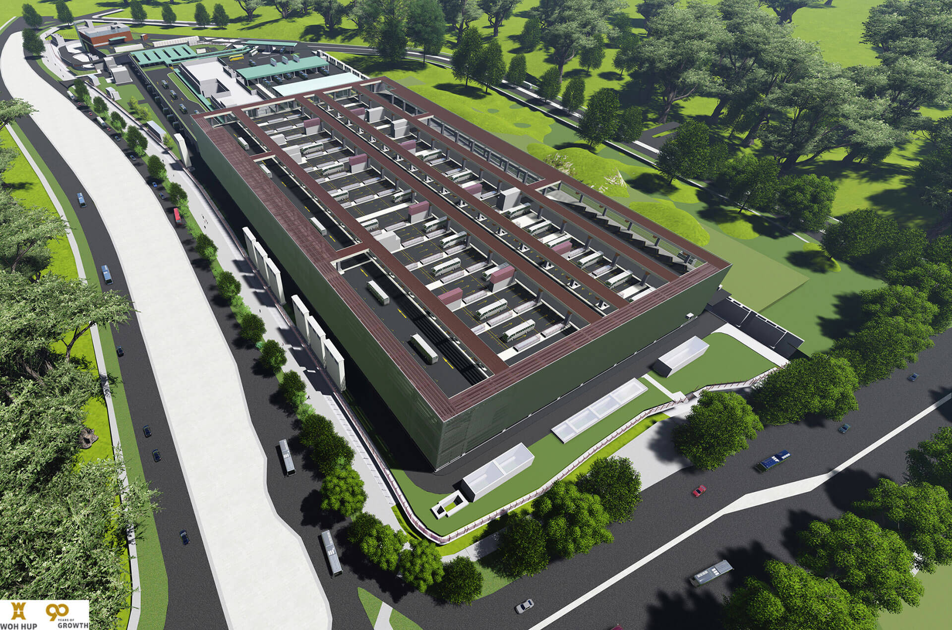 Contract 821A Kim Chuan Depot Extension - Woh Hup