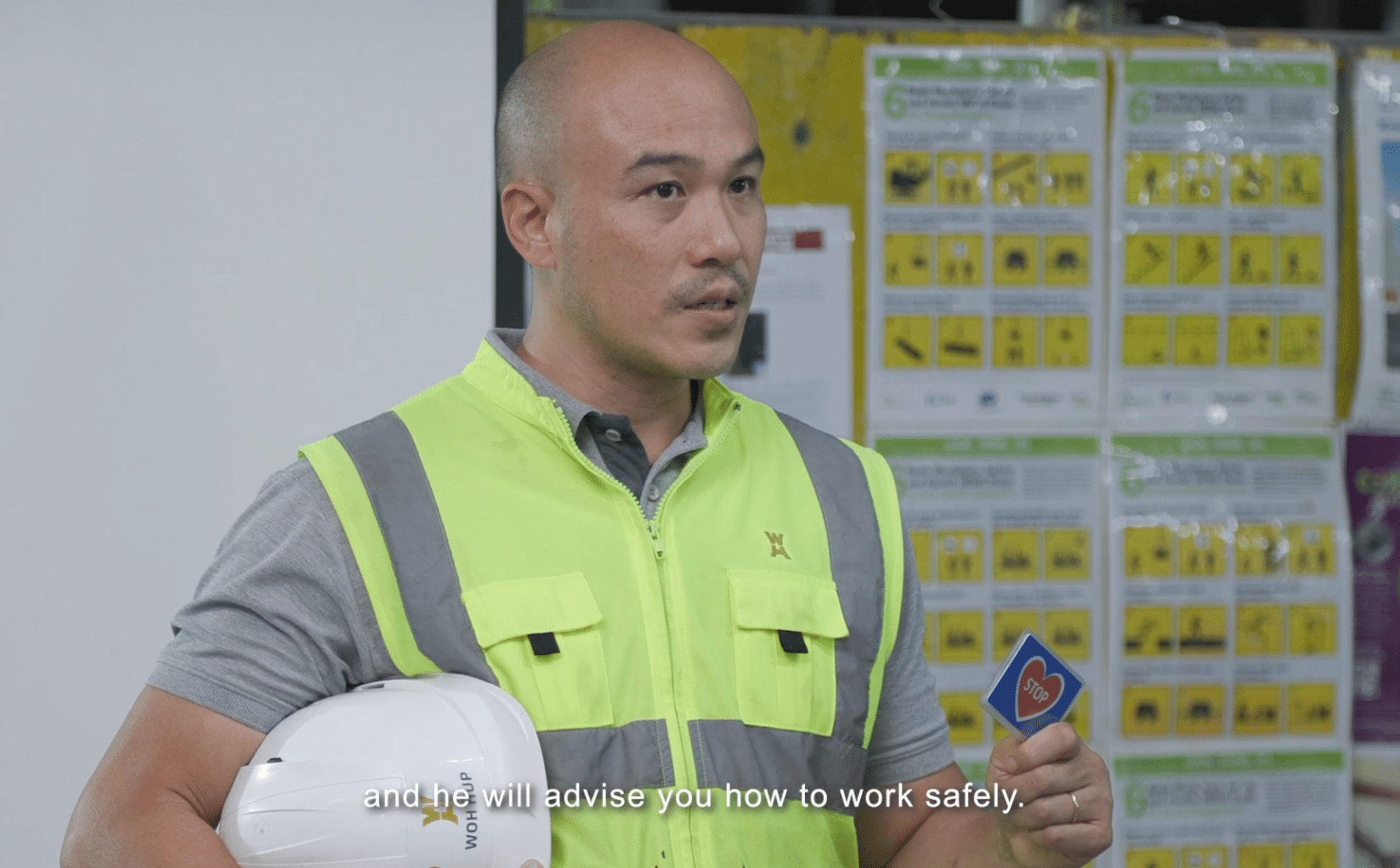 Woh Hup Stop Card Safety Video - Woh Hup