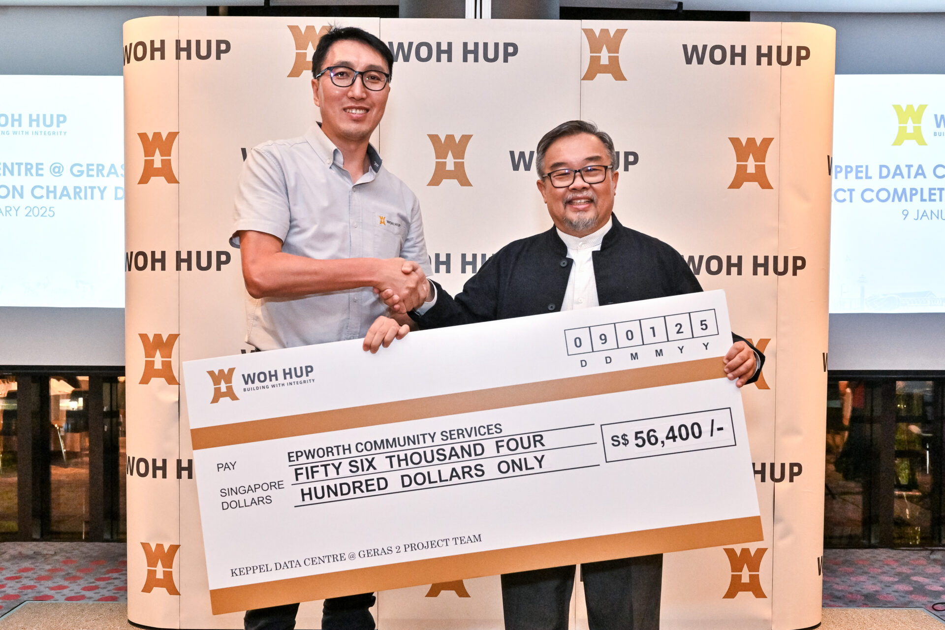 Project Completion Charity Dinners 2024 - Woh Hup